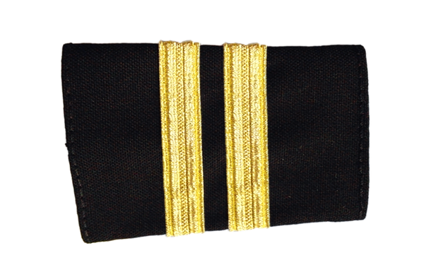 Epaulets Two Bar - Black – Pilot Supplier Pilot Shop
