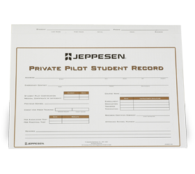 Private Pilot Record Folder – Pilot Supplier Pilot Shop